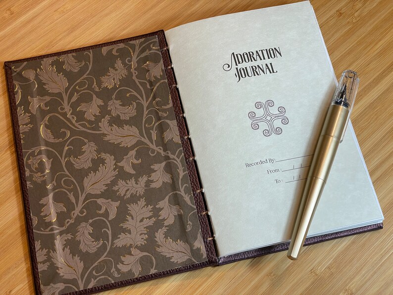 Eucharistic Adoration Coptic Stitch Journal Handmade - Etsy