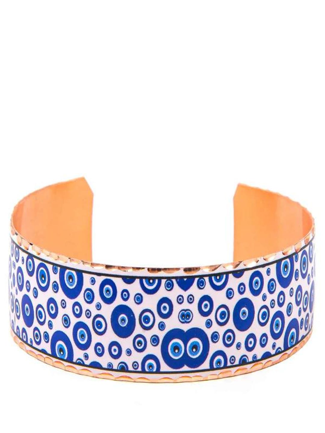 Copper Adjustable Bracelet Evil Eye Pattern - Etsy