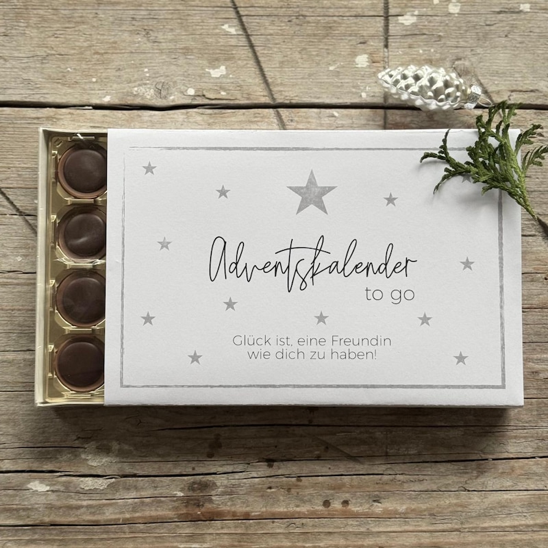 Druckvorlage toffifee adventskalender - Etsy.de