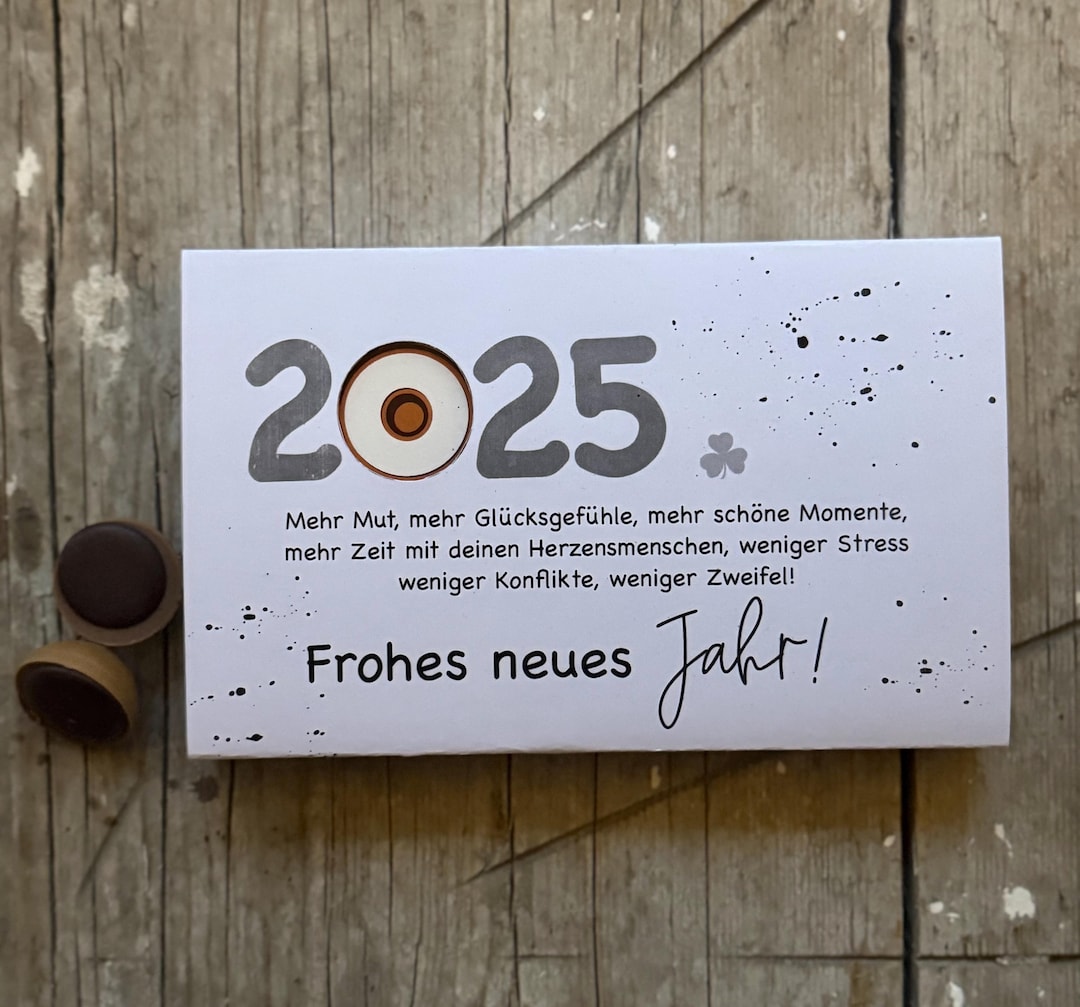 Download PDF Print Template Toffifee Banderole New Year's Eve Saying ...