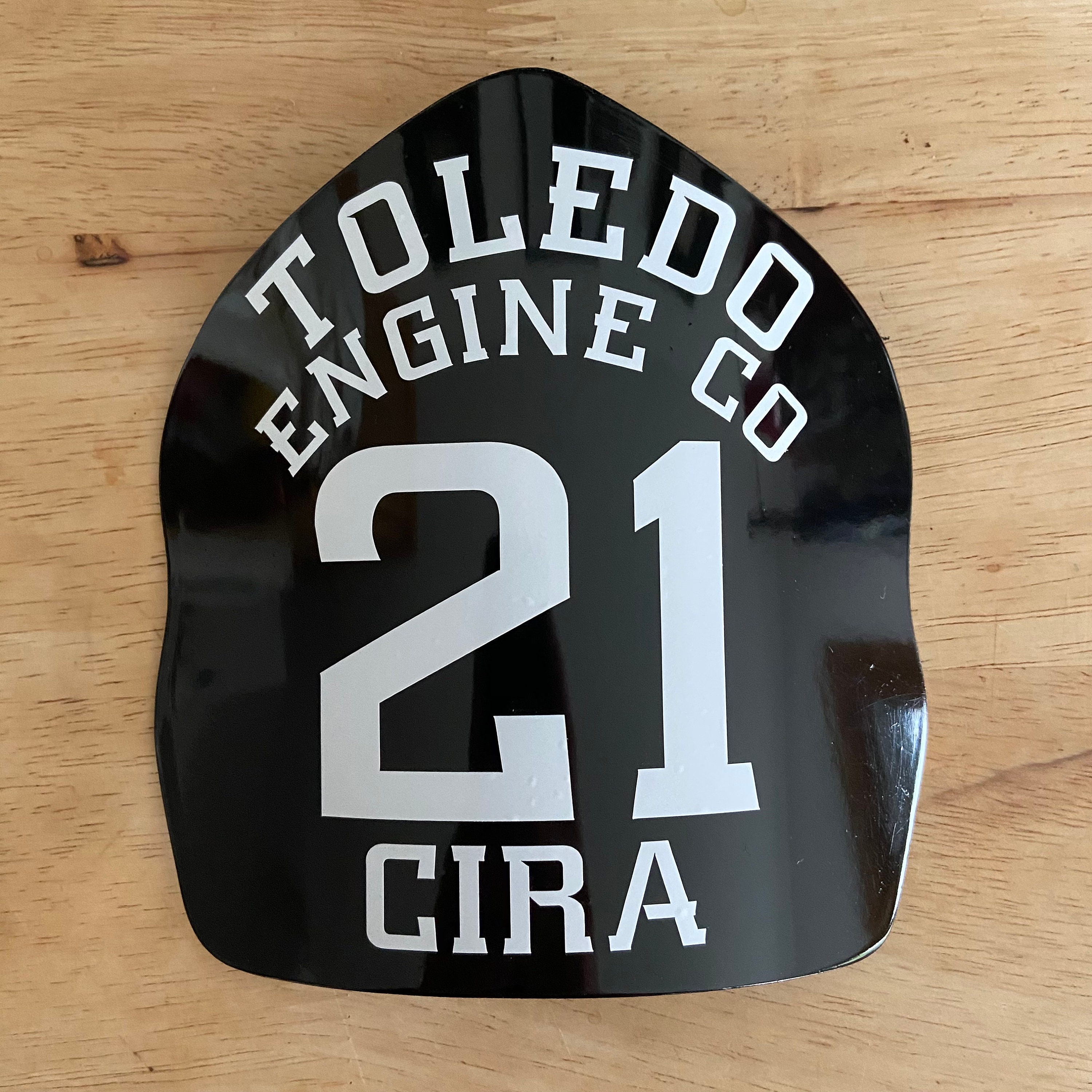 Firefighter Custom 6.25” Metal Fire Shield / Fire Front - Etsy