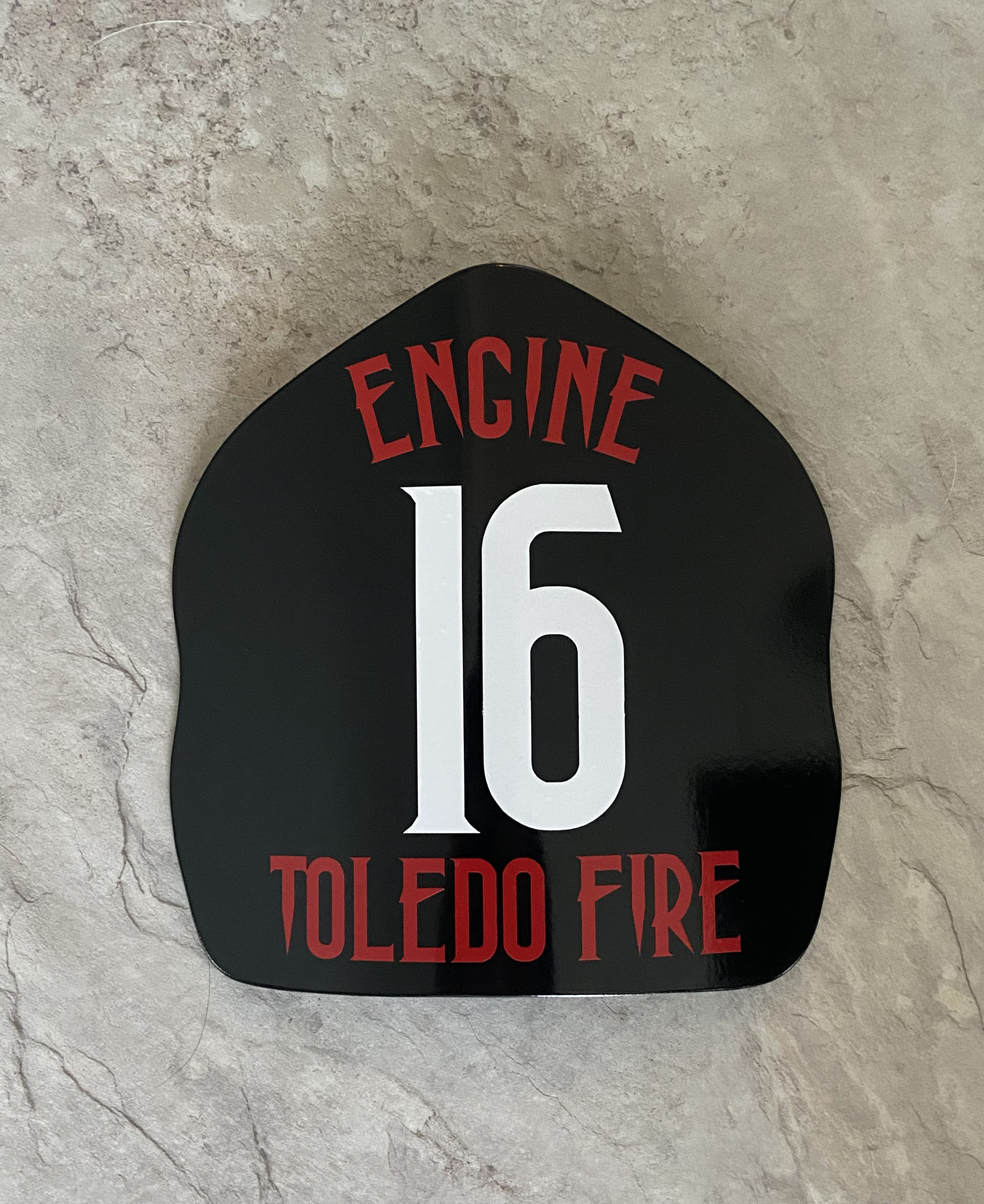 Firefighter Custom 6.25” Metal Fire Shield / Fire Front - Etsy