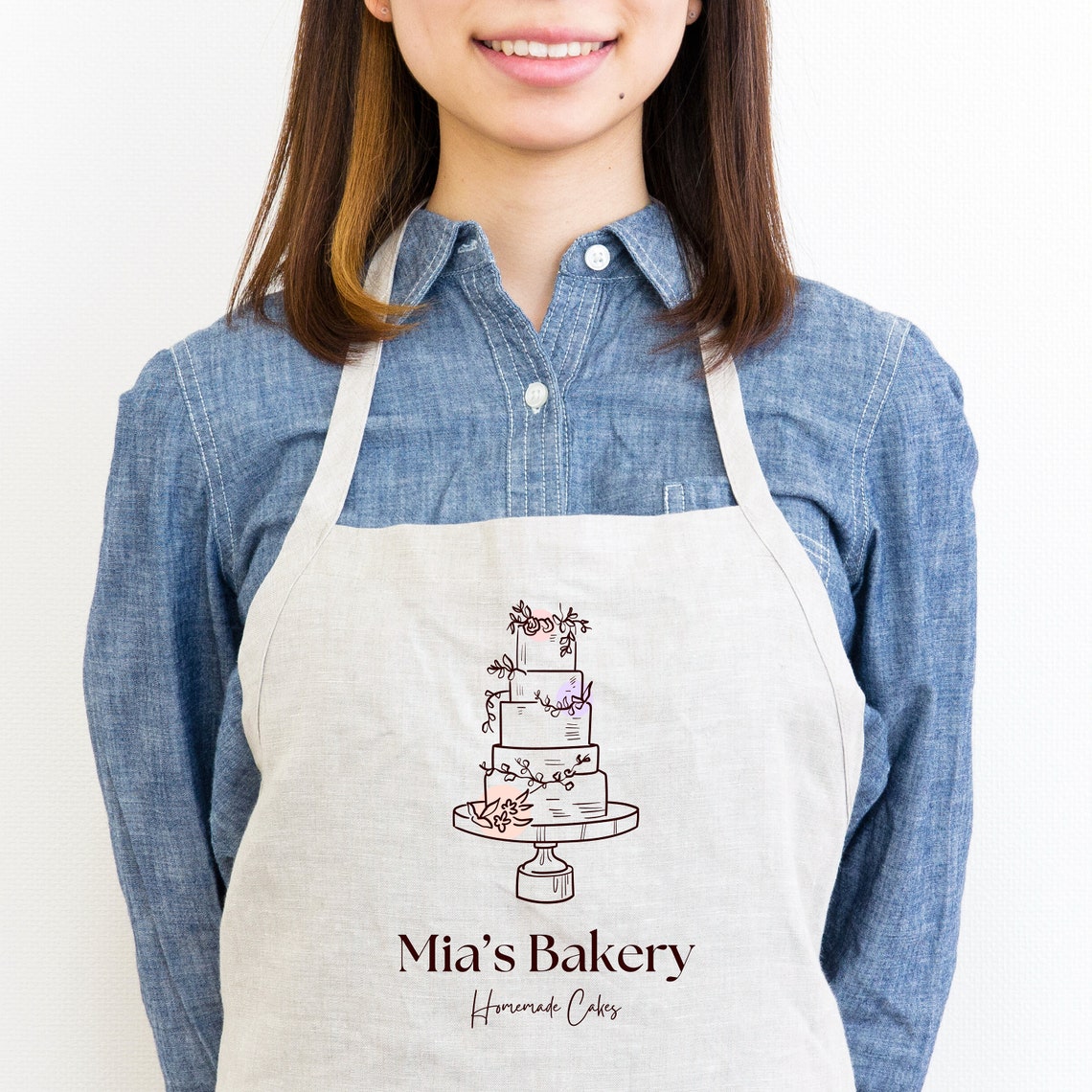 Custom Cake Bakery Logo, Canva 6 Editable Cake Shop Logos, Modern Cake ...