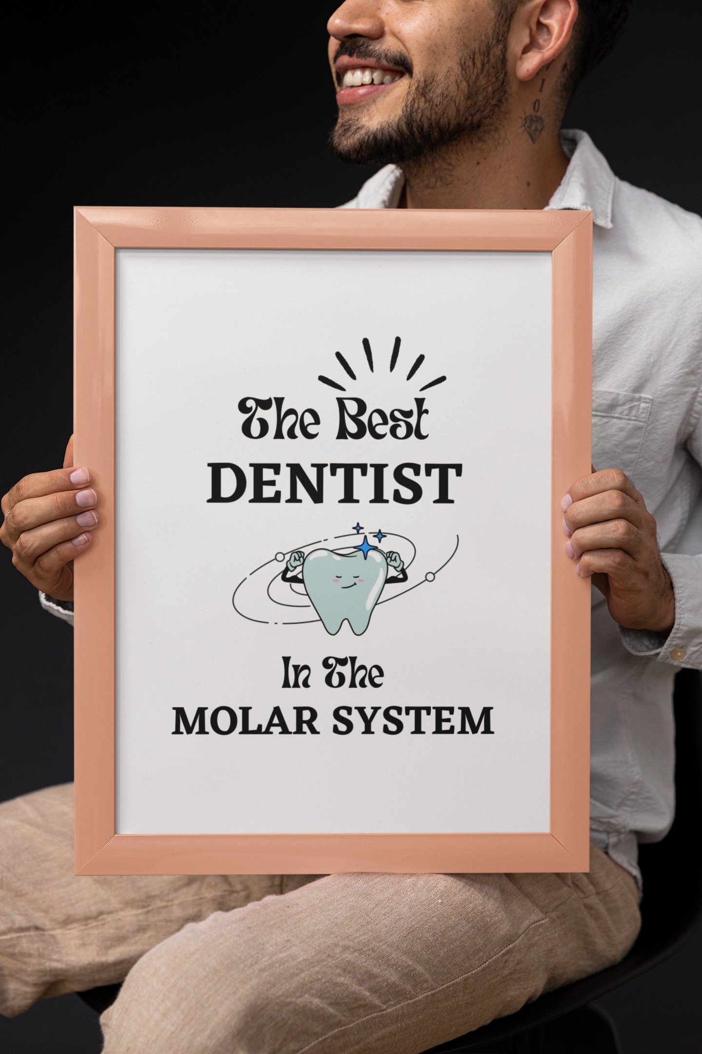 Best Dentist Molar System Digital Photo Illustration, Dentist Digital ...