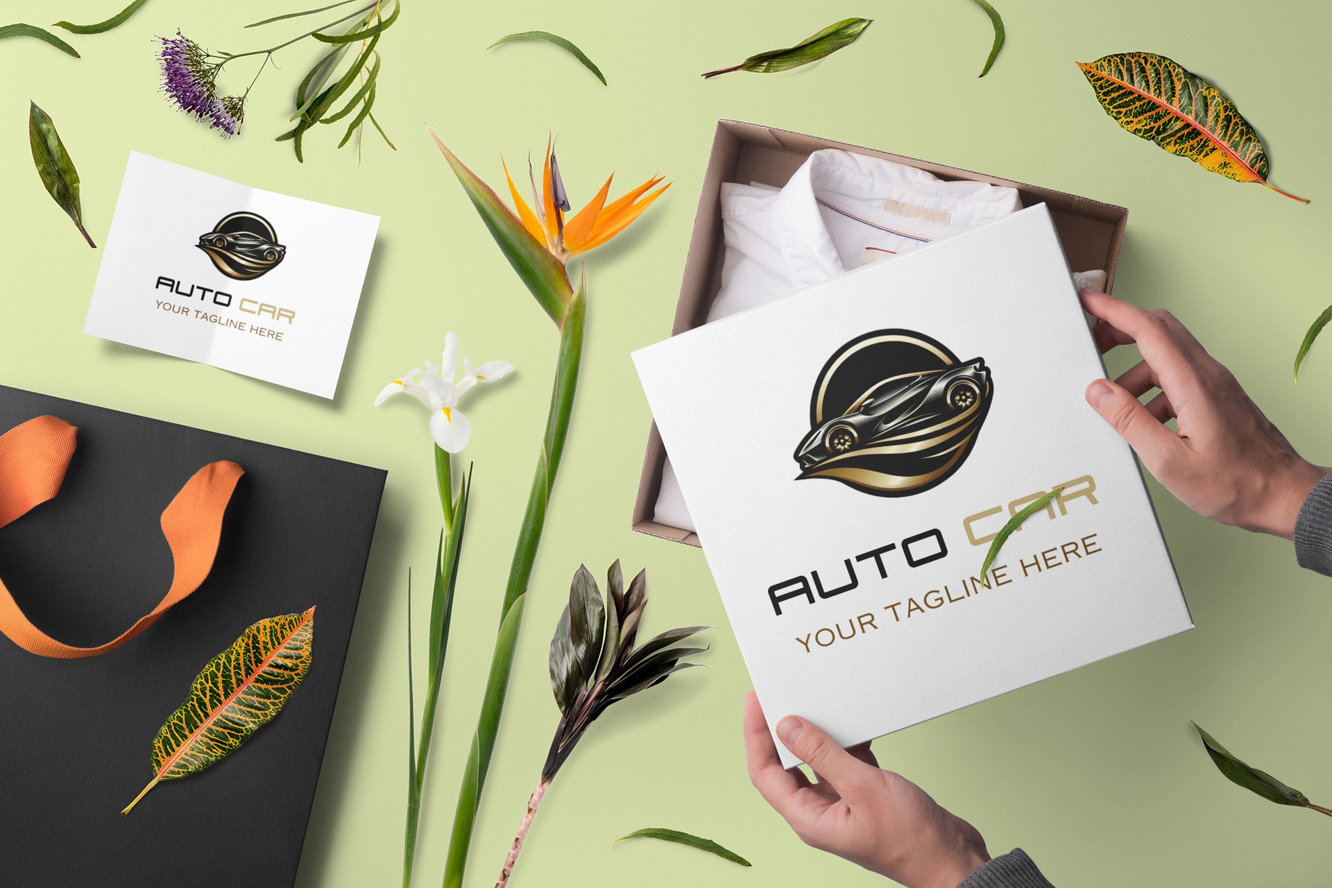 Premium Car Canva Logo Template, Automotive Logo Design, Auto Shops Car ...