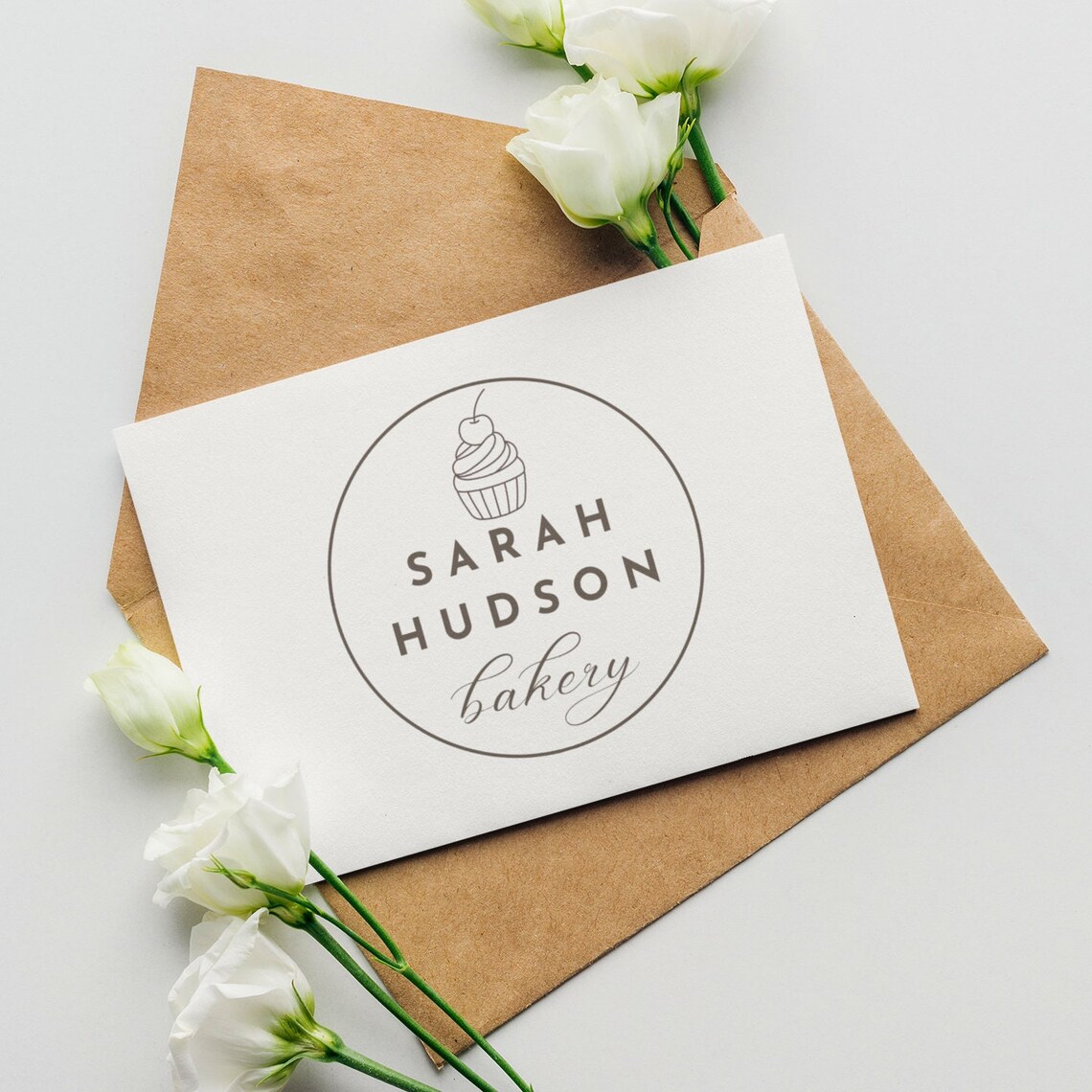 Custom Bakery Logo, Canva 6 Editable Cake Shop Logos, Modern Bakery ...