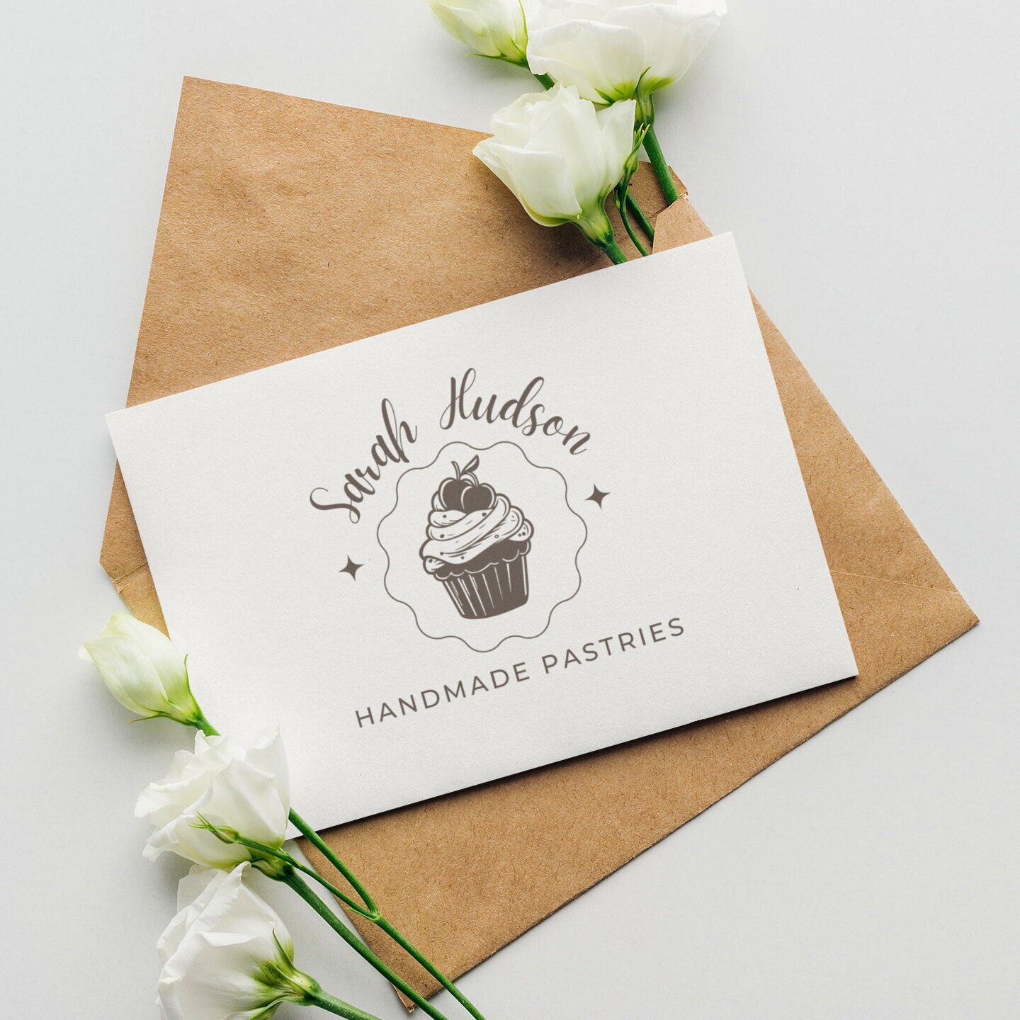 Custom Bakery Logo, Modern Pastry Logo, Canva 6 Editable Cake Shop ...