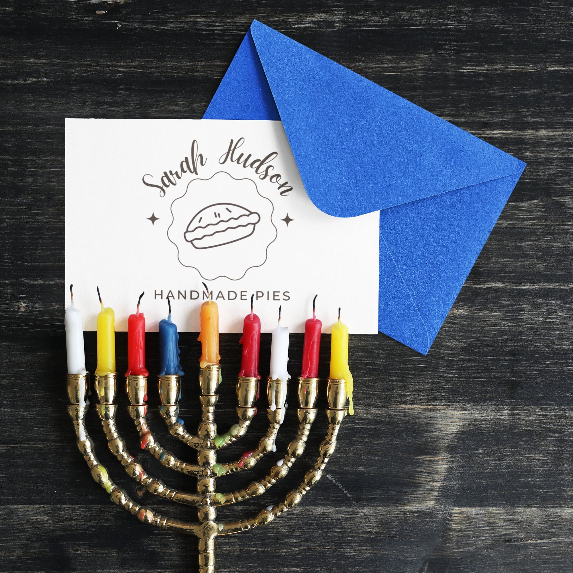 Custom Pie Baking Business Logo - Pecan, Pumpkin, Slice of Pie Shop ...