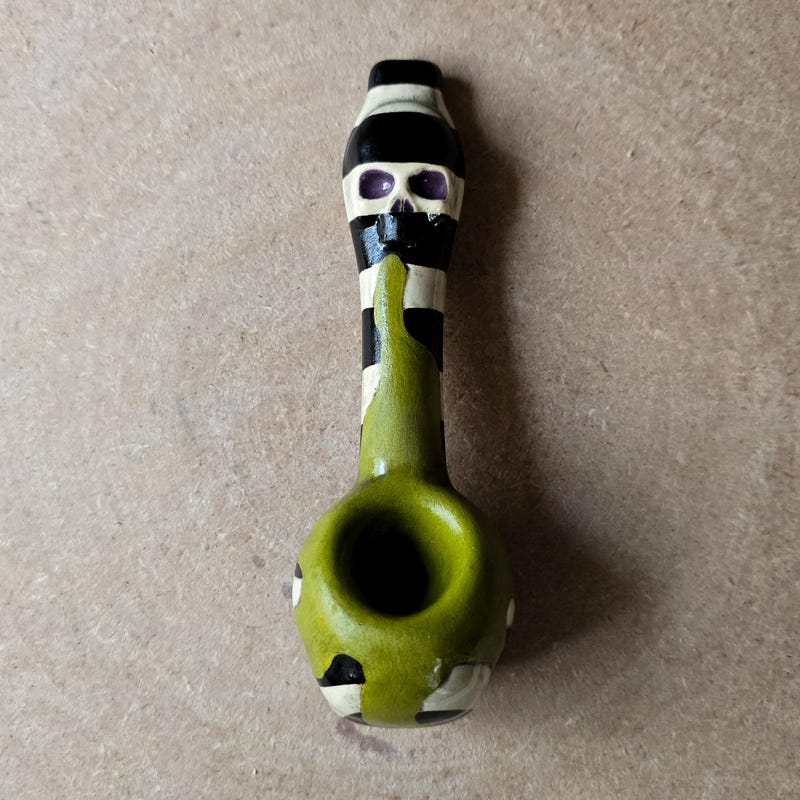Skull Pipe - Etsy