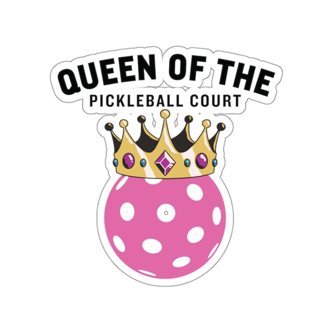 Pickleball Sticker, Pickleball Clip Art, Pickleball SVG, Pickleball ...