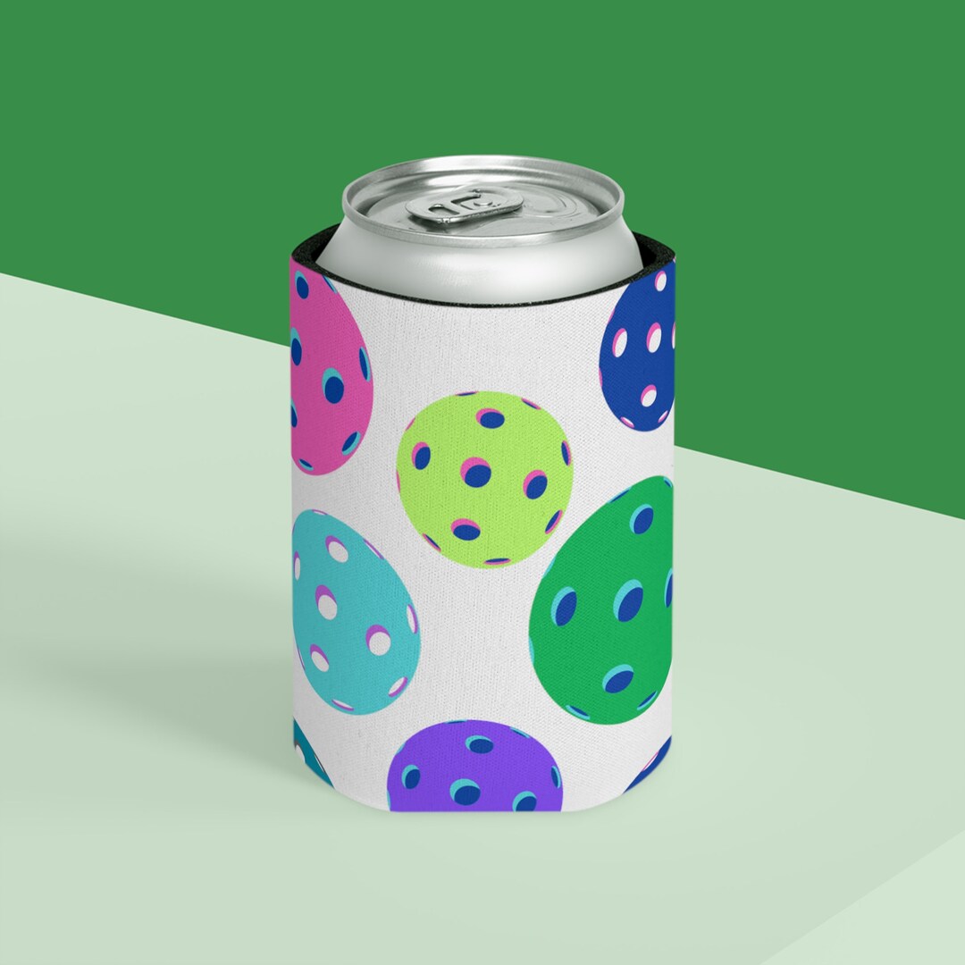 Pickleball Koozie, Pickle Ball, Can Cooler, Coozie, Pickleball Gifts ...
