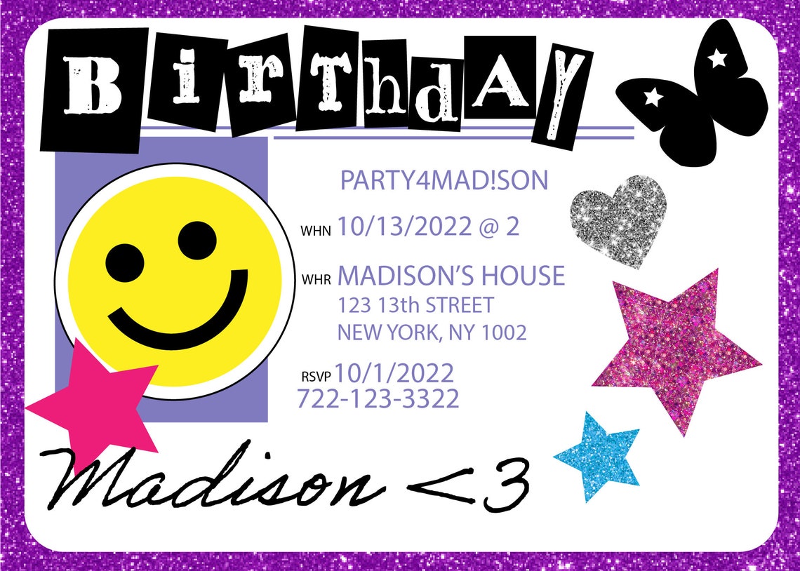 Olivia Rodrigo driver's License Birthday Party | Etsy