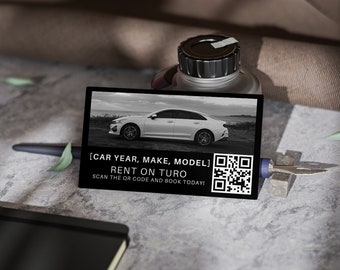 Car Rental Business Cards - Etsy
