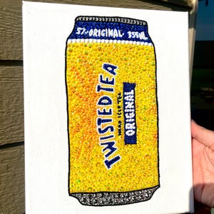 Twisted Tea Rhinestone Canvas - Etsy