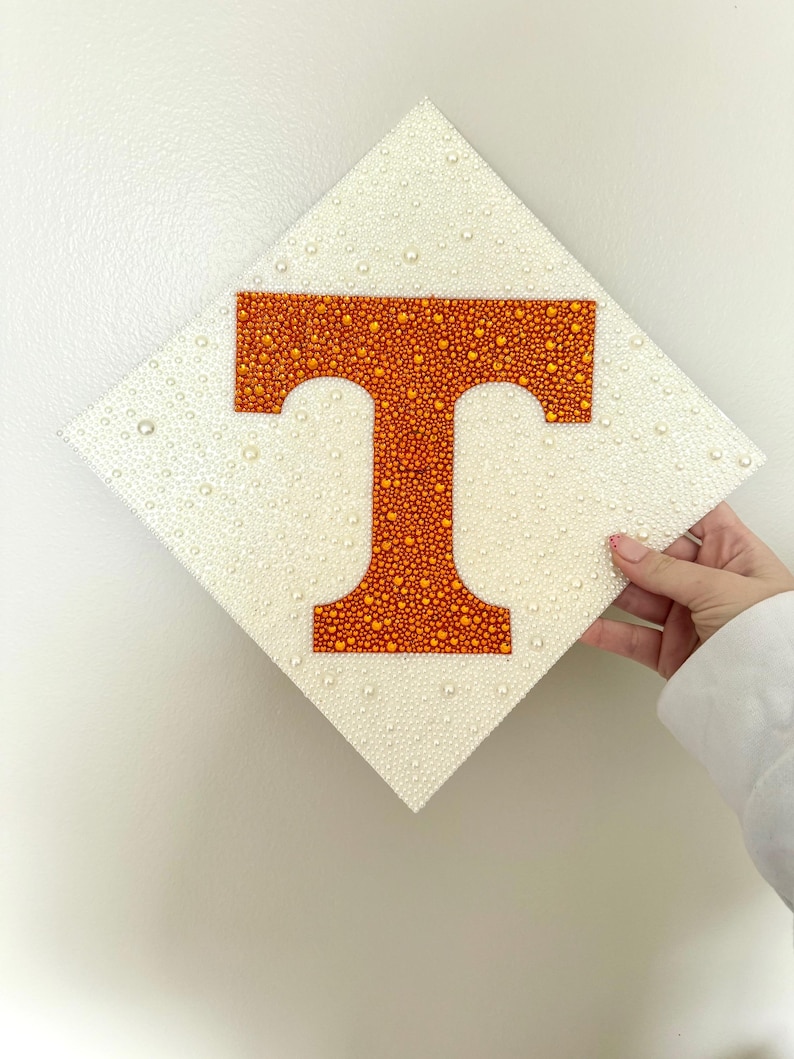 Rhinestone Graduation Cap Topper - Etsy
