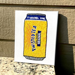 Twisted Tea Rhinestone Canvas - Etsy
