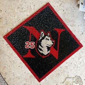 Rhinestone Graduation Cap Topper - Etsy