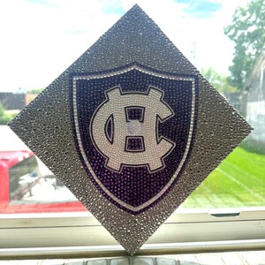 Rhinestone Graduation Cap Topper - Etsy