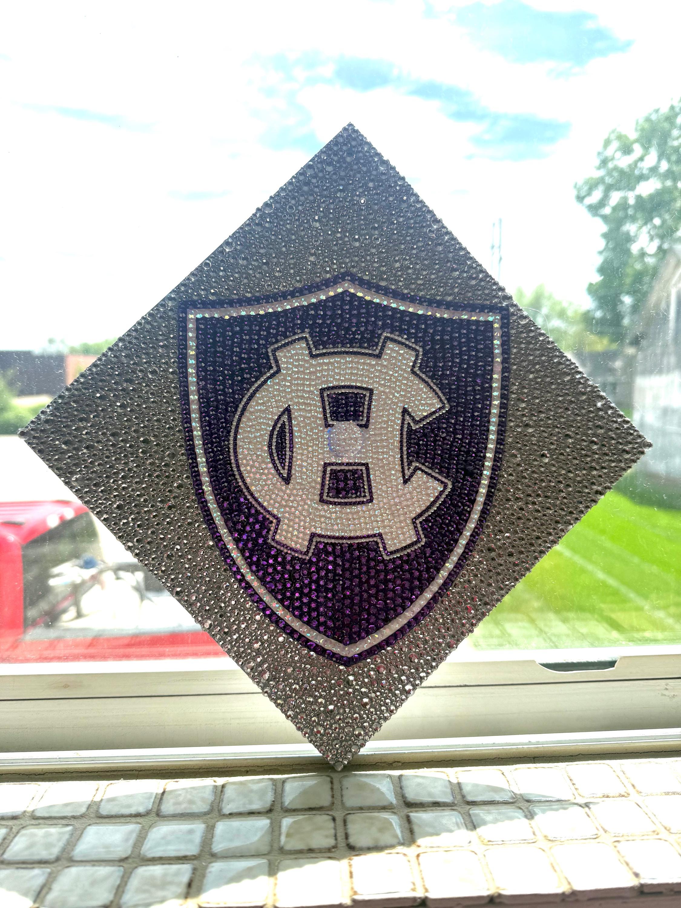 Rhinestone Graduation Cap Topper - Etsy