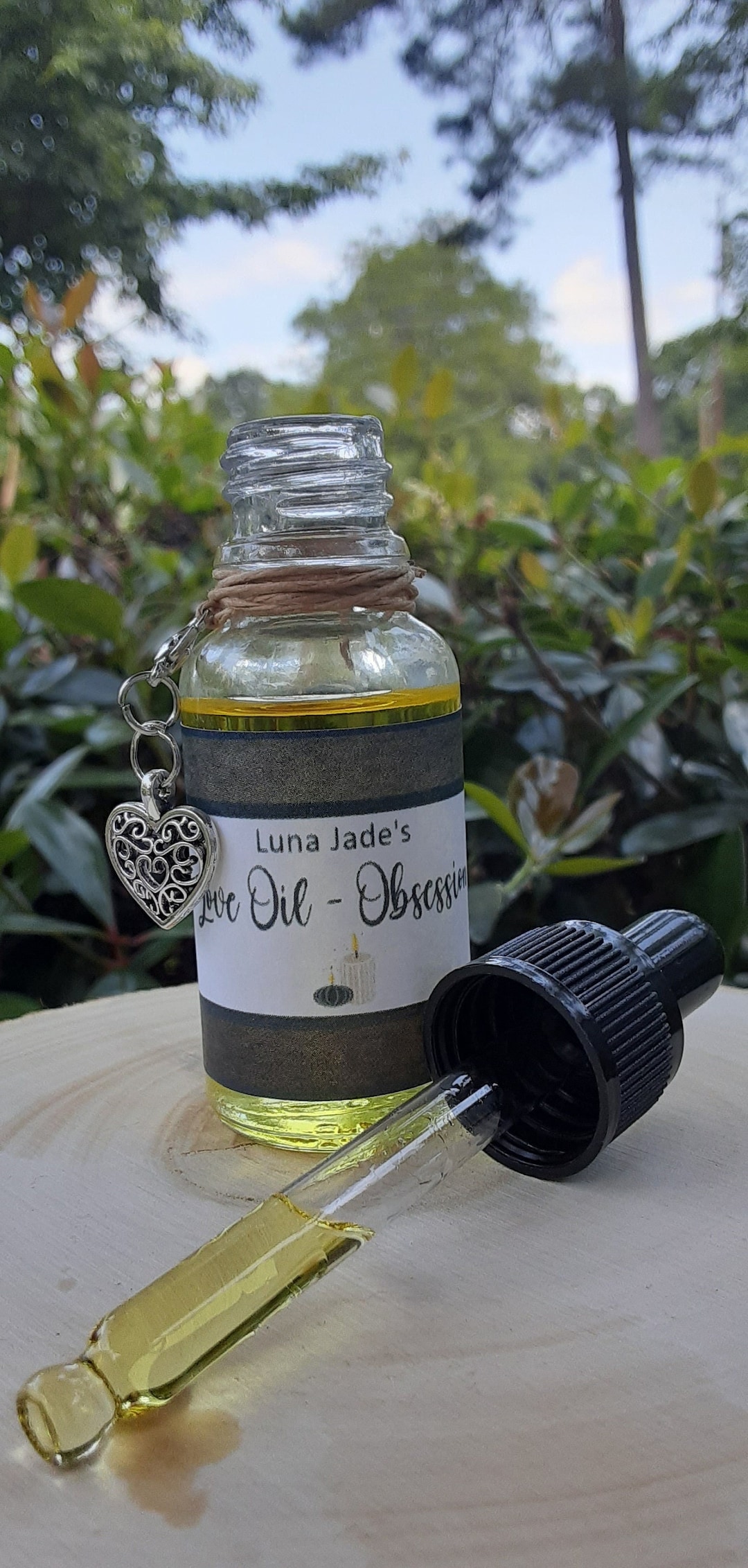 Love and Obsession Spell Oil, Enchant Your Desire, Candle Annointing ...