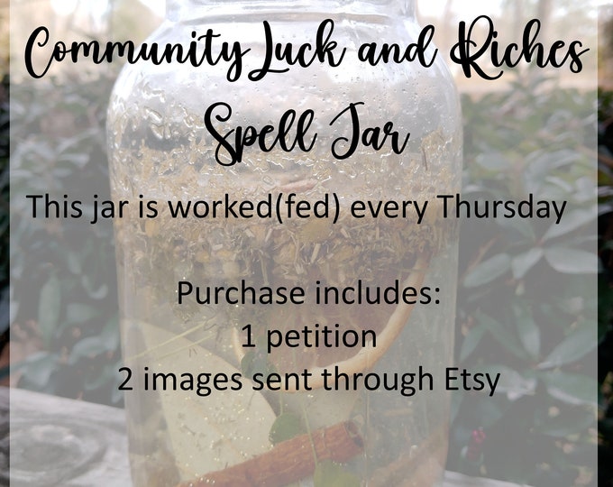 Little Jar of Good Luck Thoughtful Gift Unique Present Artisan ...