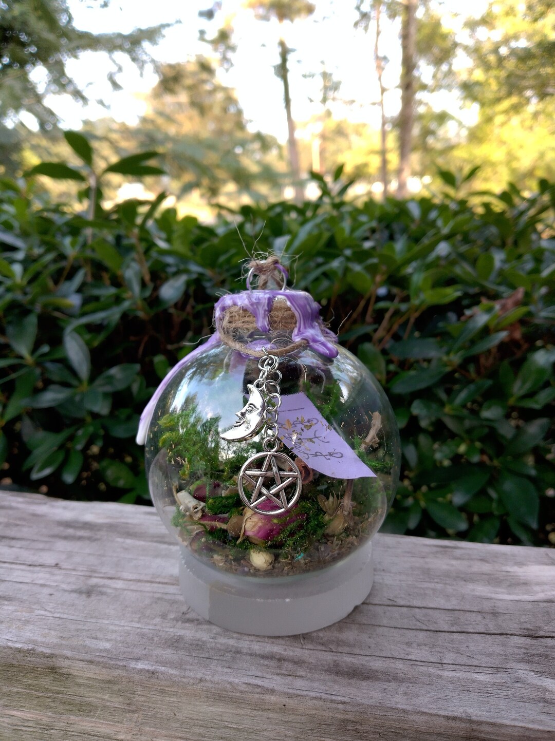 Sweet Dreams Spell Ball With Dreamweaver Rune, Witches Orb, Peaceful ...