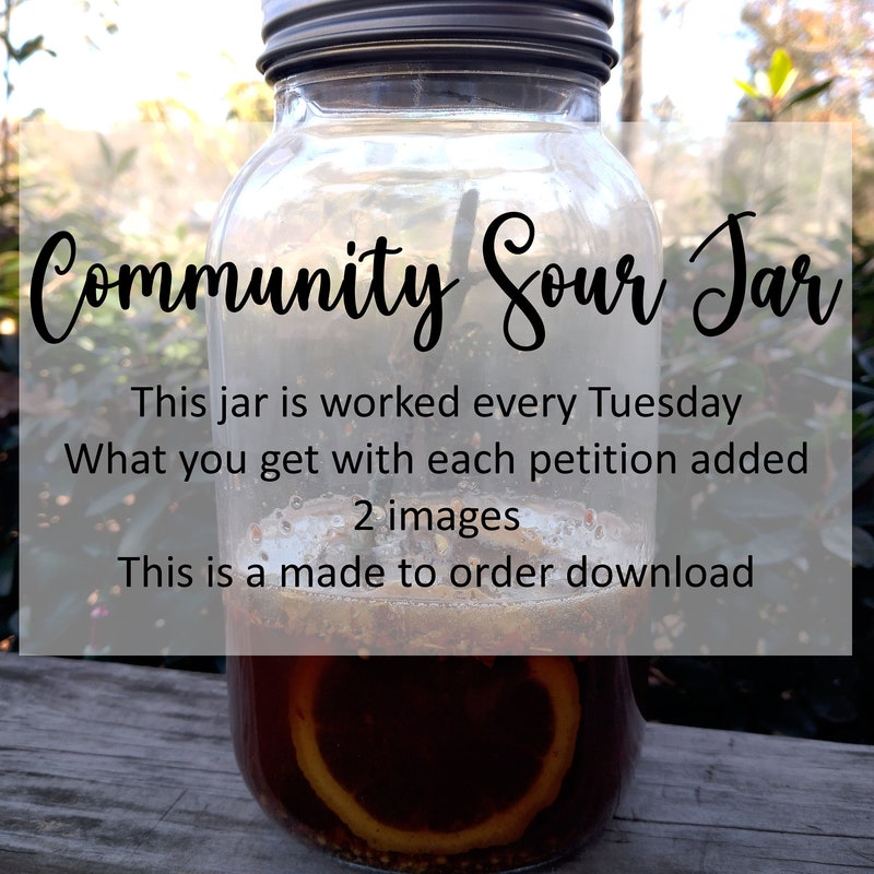 Sour Jar - Etsy