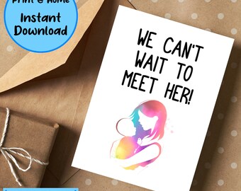 Printable Maternity Leave Card - Etsy