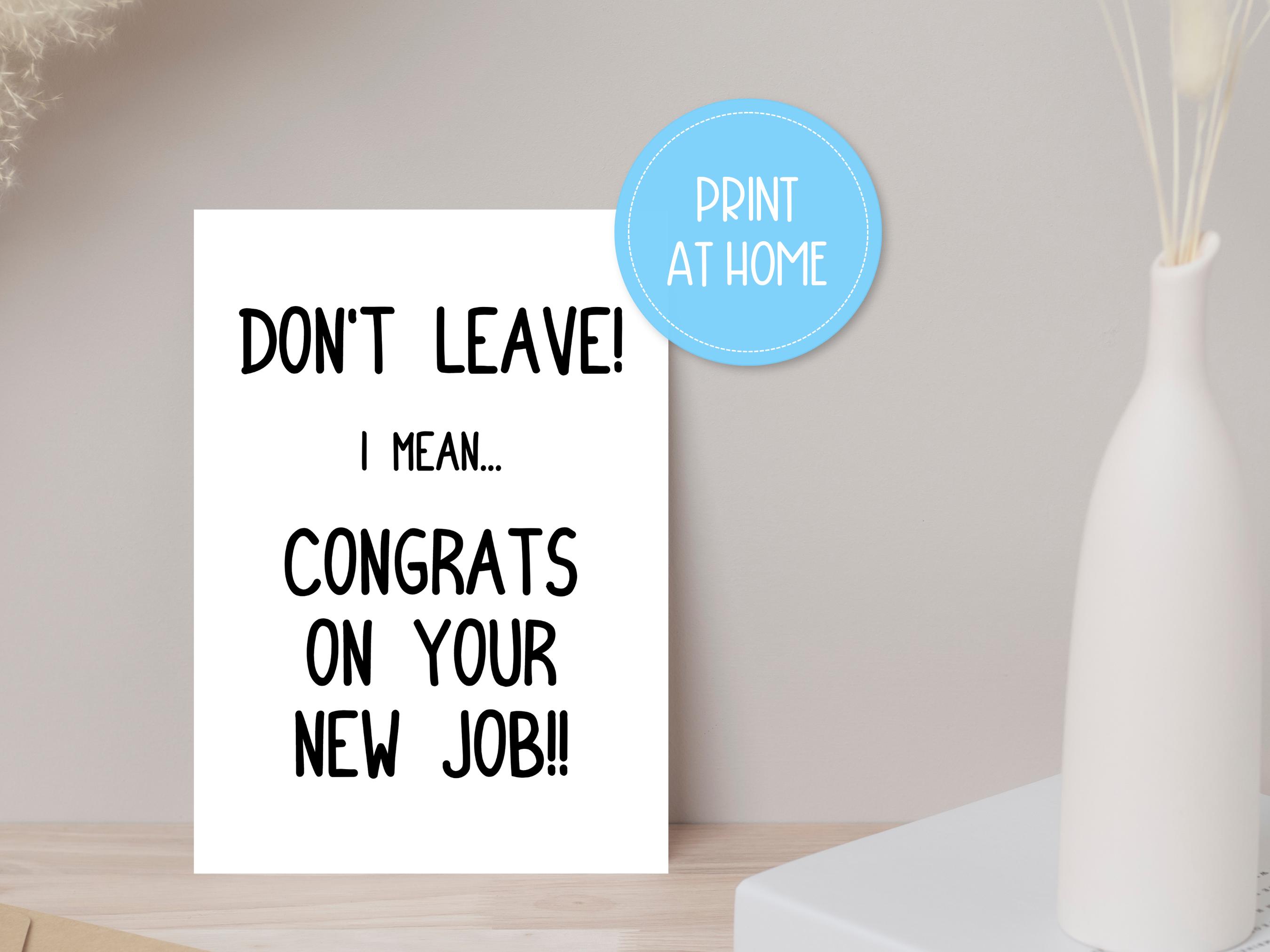 New Job Cards Printable