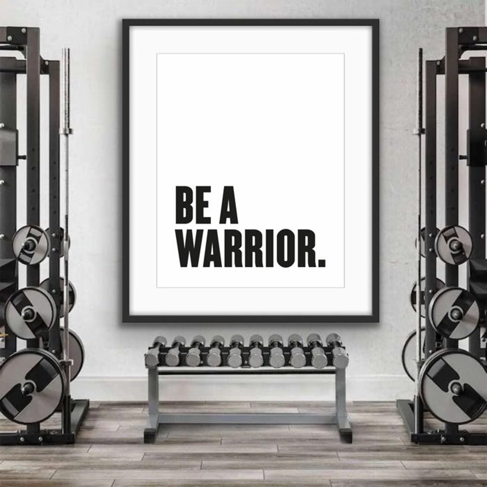 Home Gym Downloadable Art: Gym Decor Wall Art Crossfit - Etsy