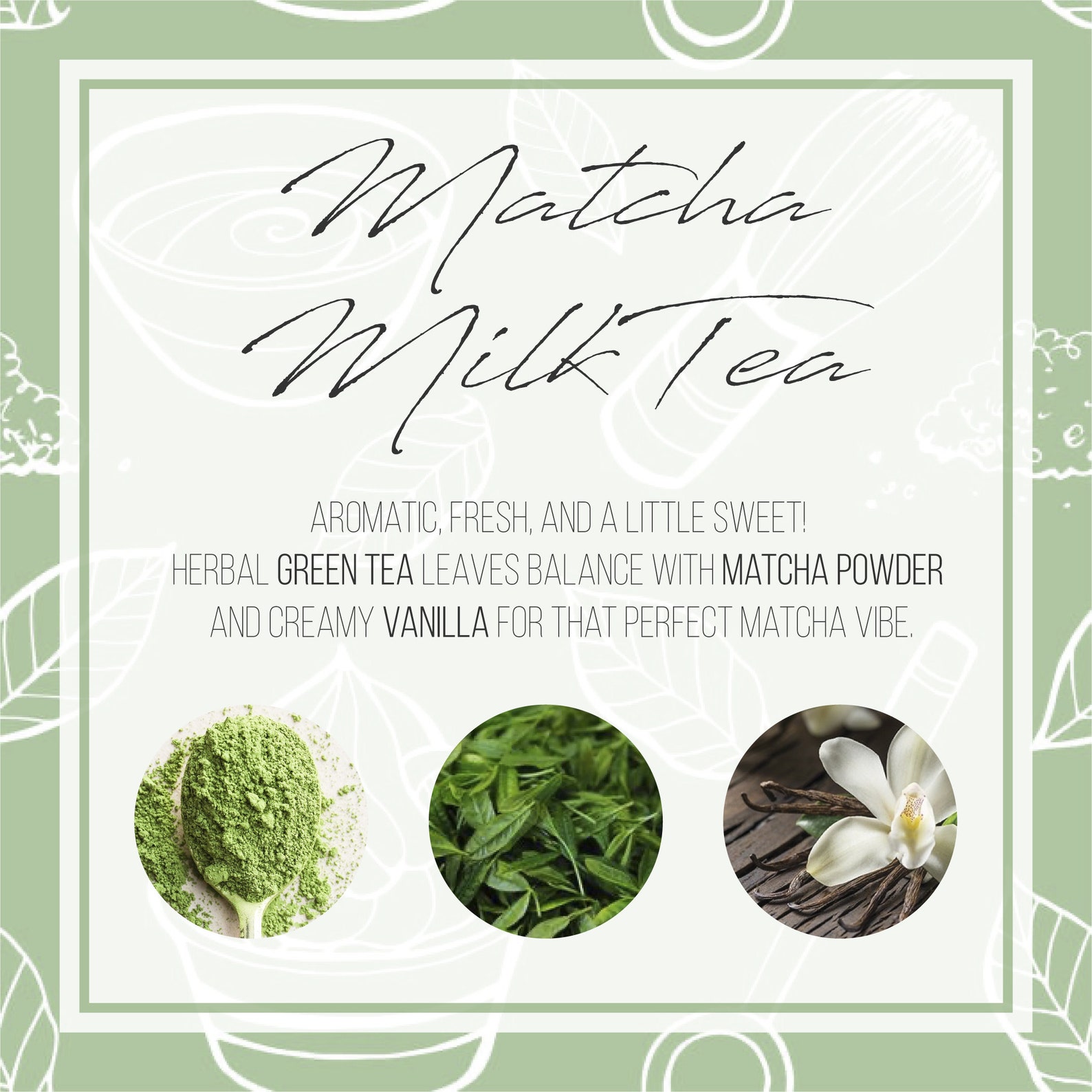 MATCHA MILK TEA Wax Melts // Matcha Green Tea Vanilla - Etsy