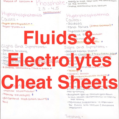 Shock Cheat Sheet - Etsy