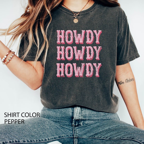 Howdy Shirt - Etsy
