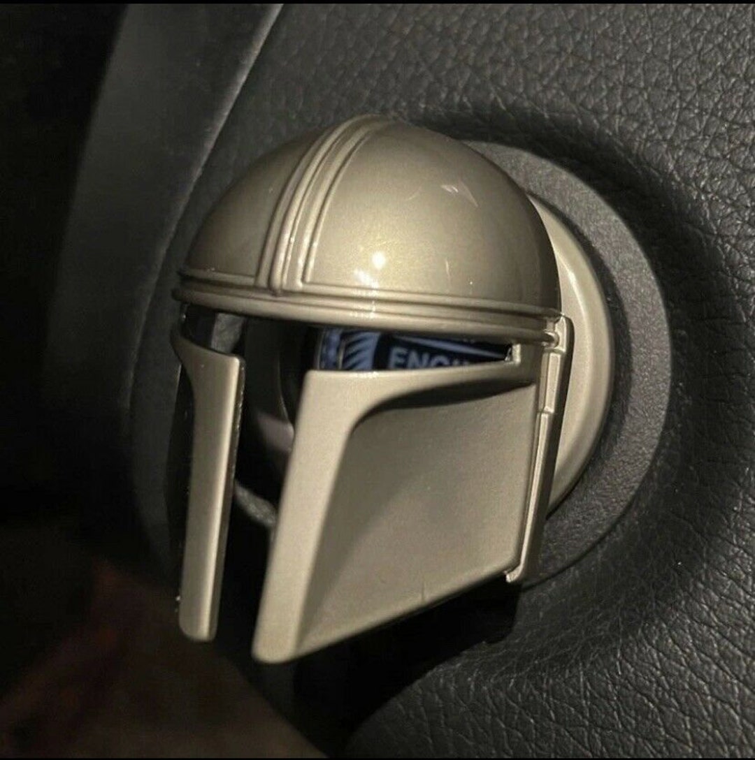 Mandalorian Helmet One Click Car Cover - Etsy UK