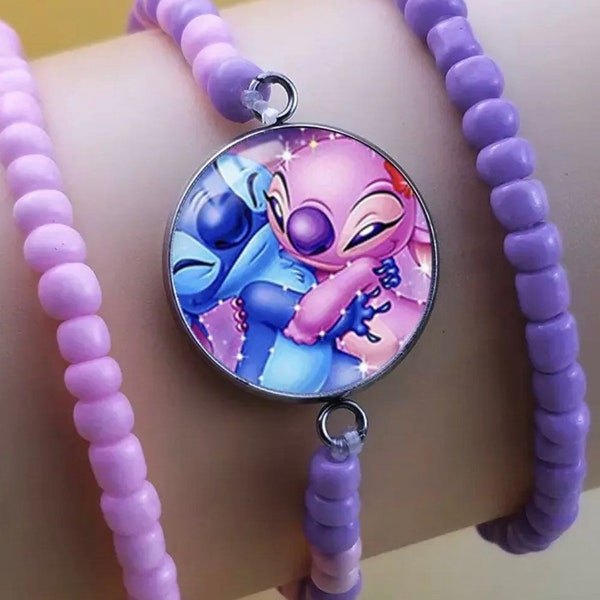 Lilo and Stitch Beaded Bracelet - Etsy