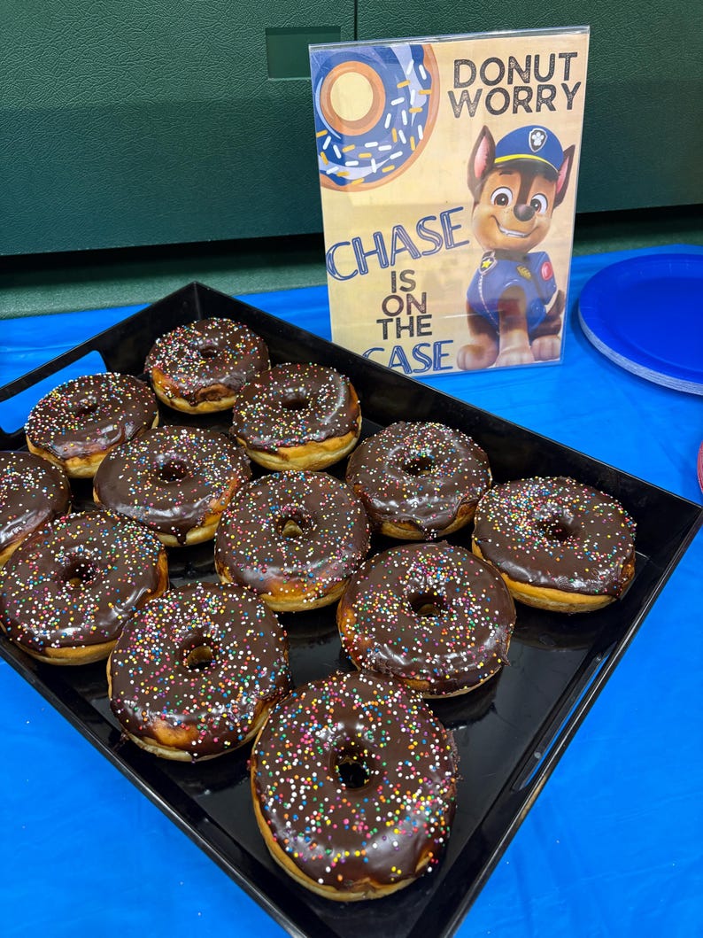 Printable Paw Patrol Birthday Food Signs - Etsy