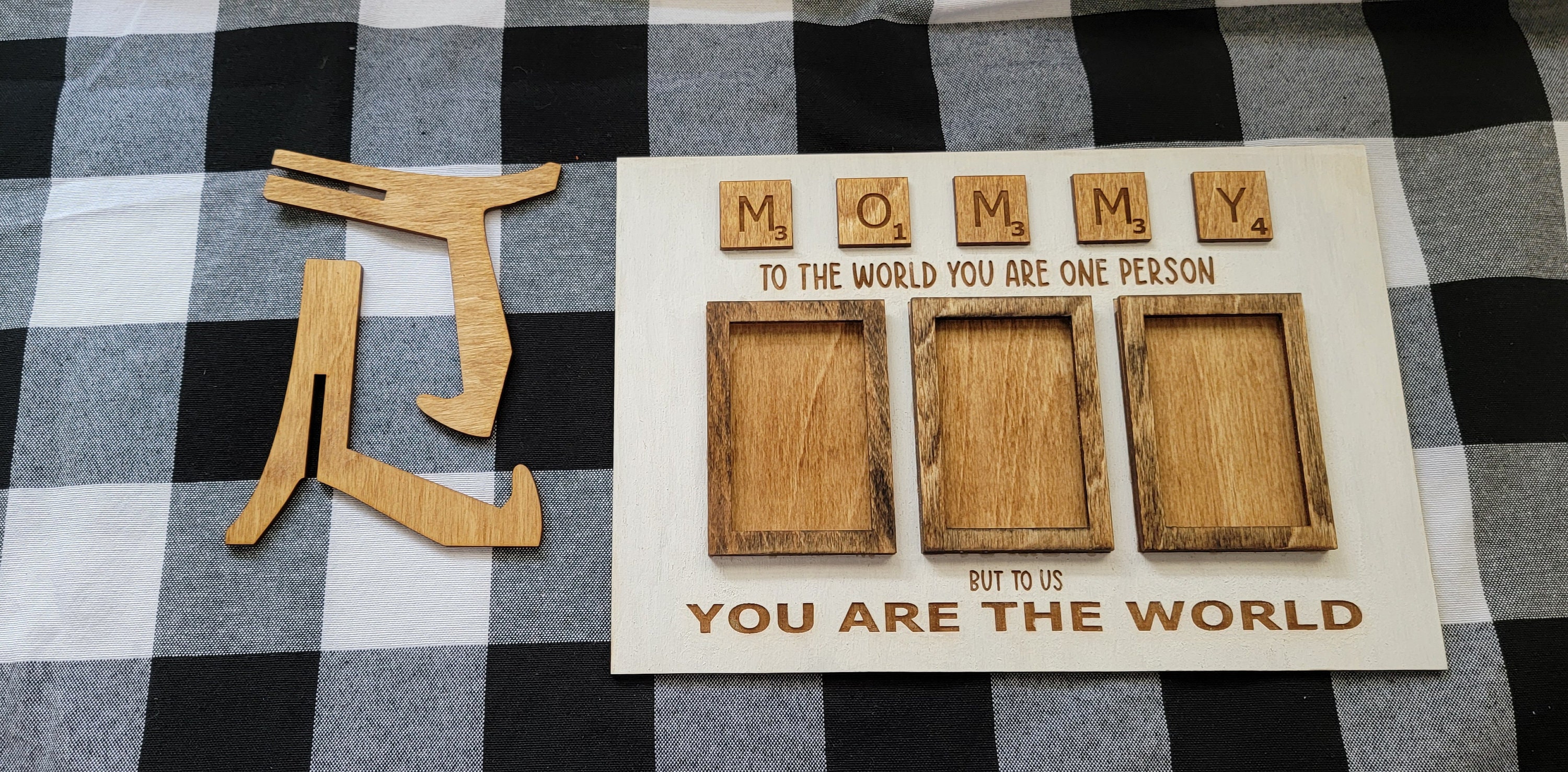 Mommy or Daddy Scrabble Tile Sign Mothers Day or Fathers Day - Etsy