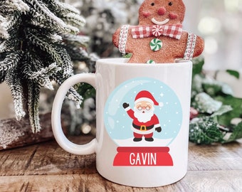 Monogram Santa Cup - Etsy