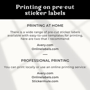 Editable Label Template, Custom Packaging, Box Seal, Printable Parcel ...