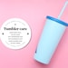 Cup Care Labels for Small Business Owners, Packaging Sticker Design ...