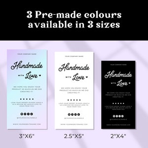 Editable Label Template, Custom Packaging, Box Seal, Printable Parcel ...