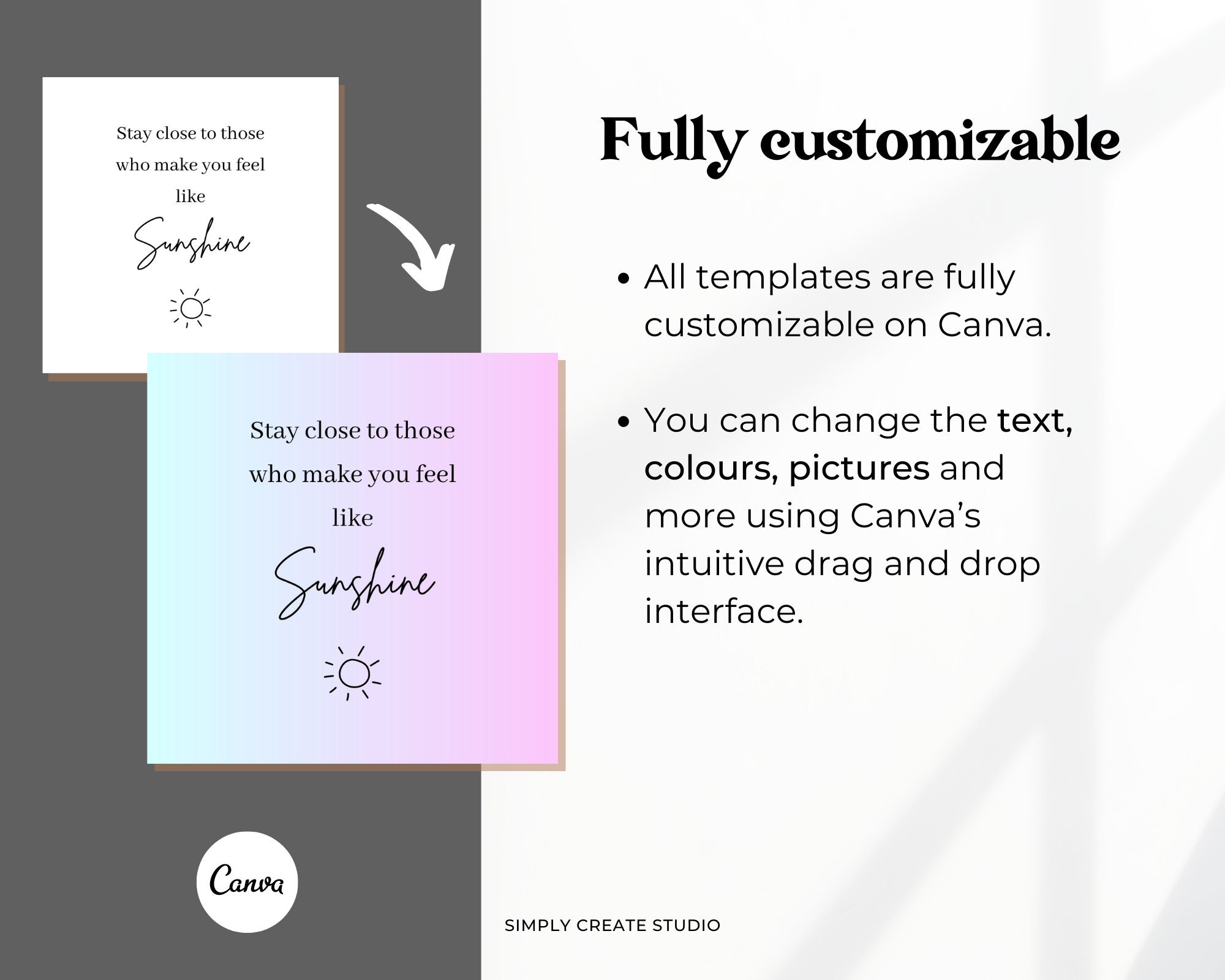 Inspirational Quotes for Canva Templates, Motivational Quote Bundle ...