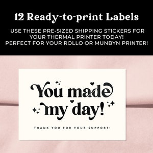 Thermal Labels V2 for Small Business Owners, Packaging Sticker Design ...