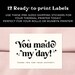 Thermal Labels V2 for Small Business Owners, Packaging Sticker Design ...