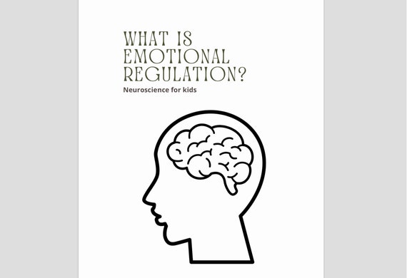 What is Emotional Regulation: Neuroscience for Kids - Etsy