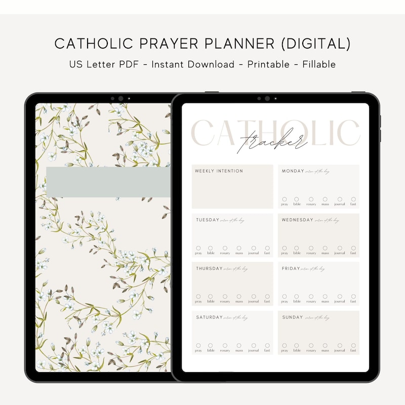 Catholic Planner - Etsy