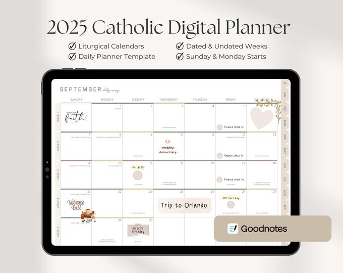 Printable Catholic Liturgical Board for September | Prayer Corner ...