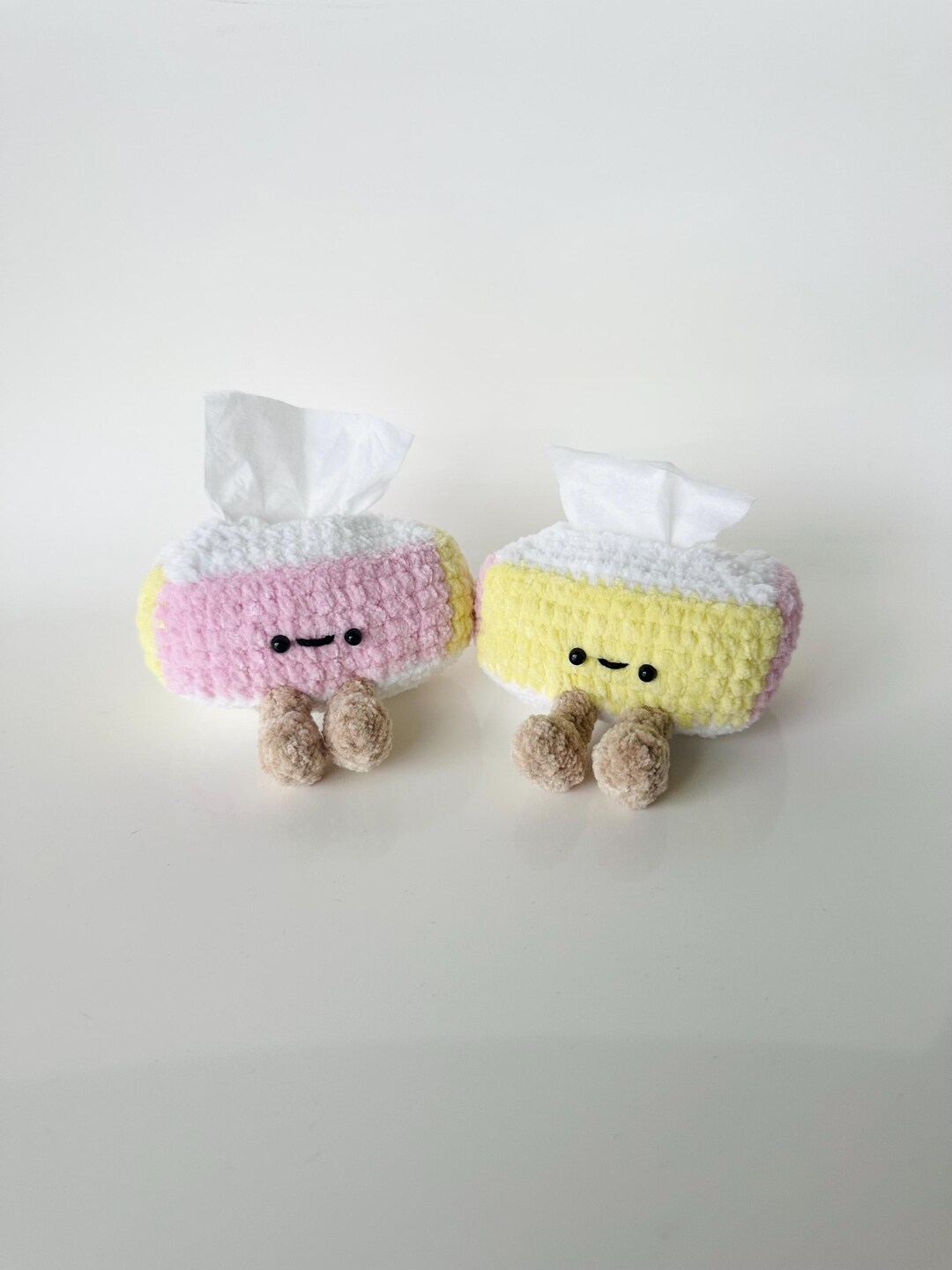Crochet Mini Tissue Box Plush | Tissue Box Keychain | Tissue Box Bag ...