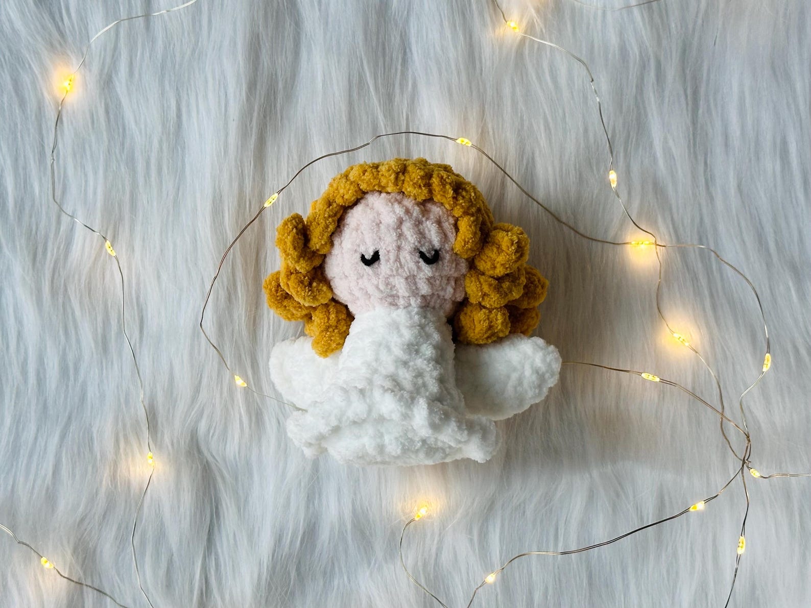 Handmade Crochet Angel Plushie, Soft Angel Doll Gift - Etsy