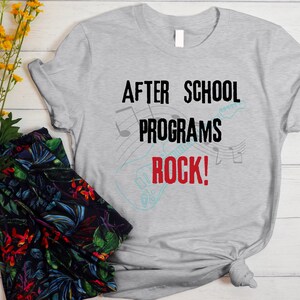 After School Programs Rock Tee Shirt OST Shirt After School - Etsy